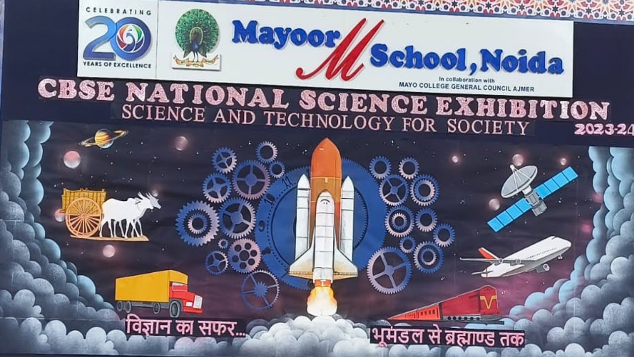 Mayoor School, Noida Hosted CBSE National Science Exhibition 2023 ...