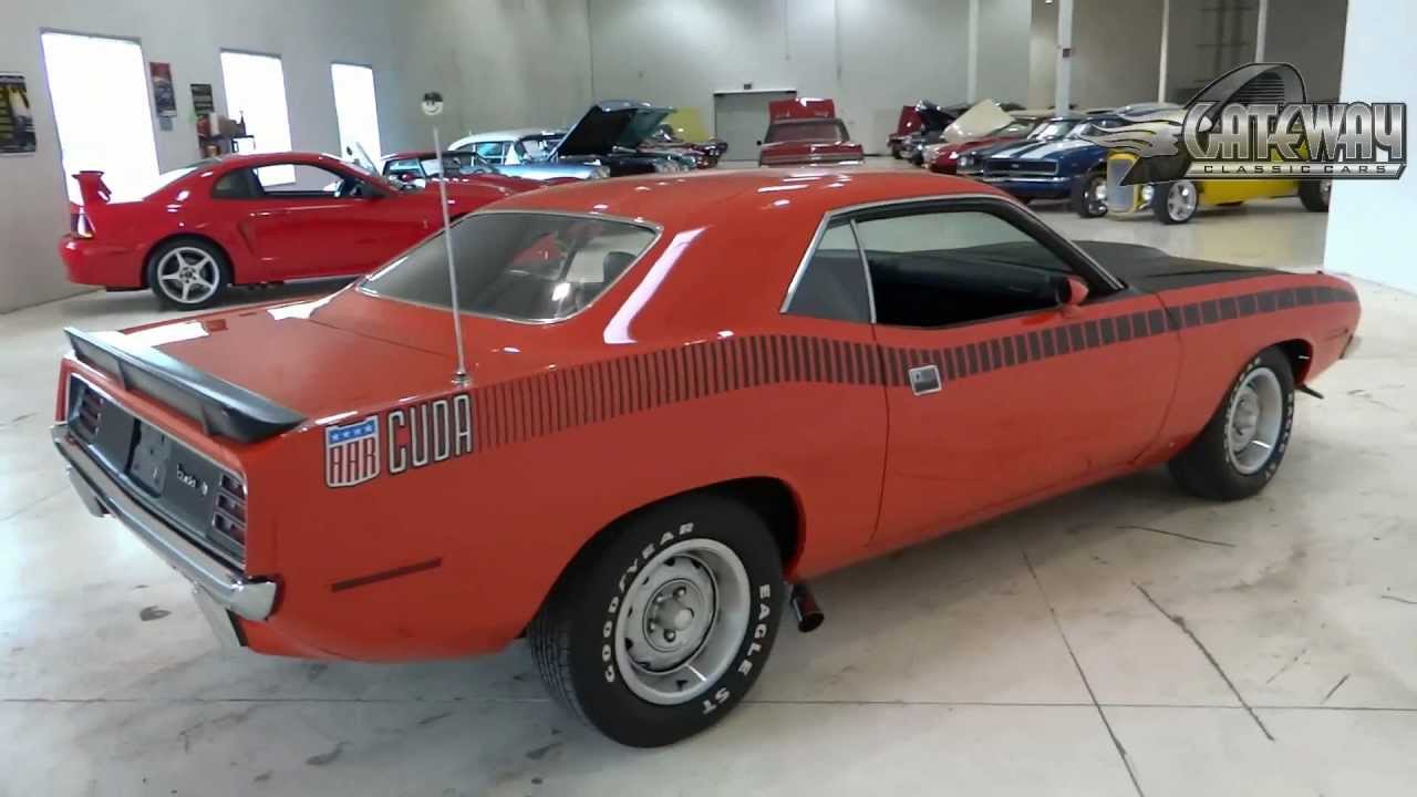1970 Plymouth Cuda AAR - YouTube