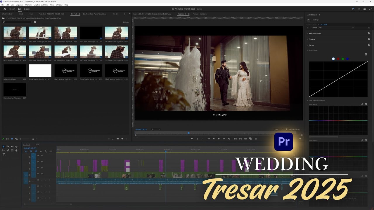 WEDDING TRESAR PROJECT 2025 (Adobe Premiere Pro) SURESH EDITS - YouTube