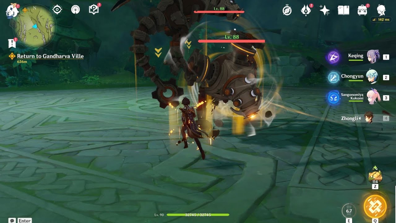 Genshin Impact Ruin Drake:Earthguard - YouTube