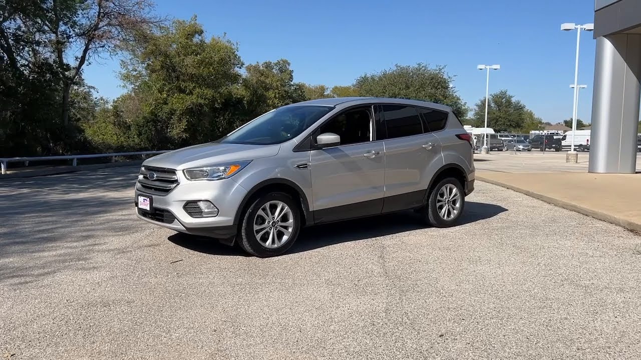 2017 Ford Escape Granbury, Fort Worth, TX HUE94337F - YouTube