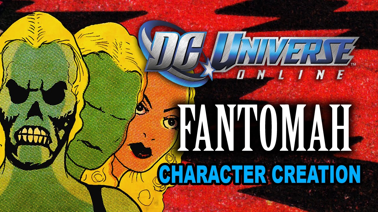 Fantomah - DC Universe Online - Character Creation - YouTube