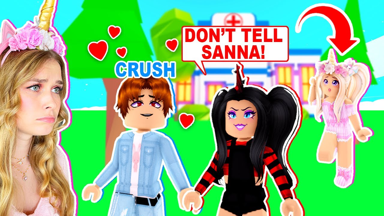 I CAUGHT MY TWIN SISTER *SECRETLY* HANGING OUT WITH MY CRUSH IN ADOPT ...