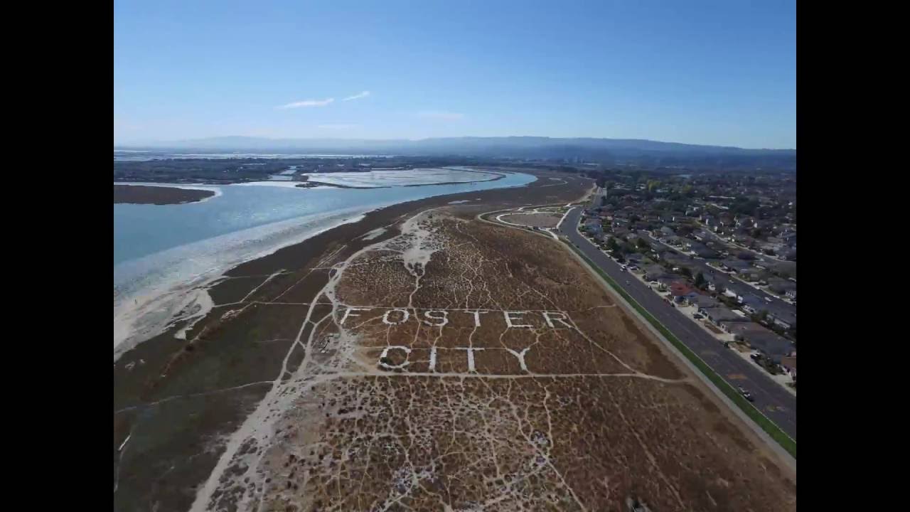 Foster City Sign, Beach, and Jumps hyperlapse - YouTube