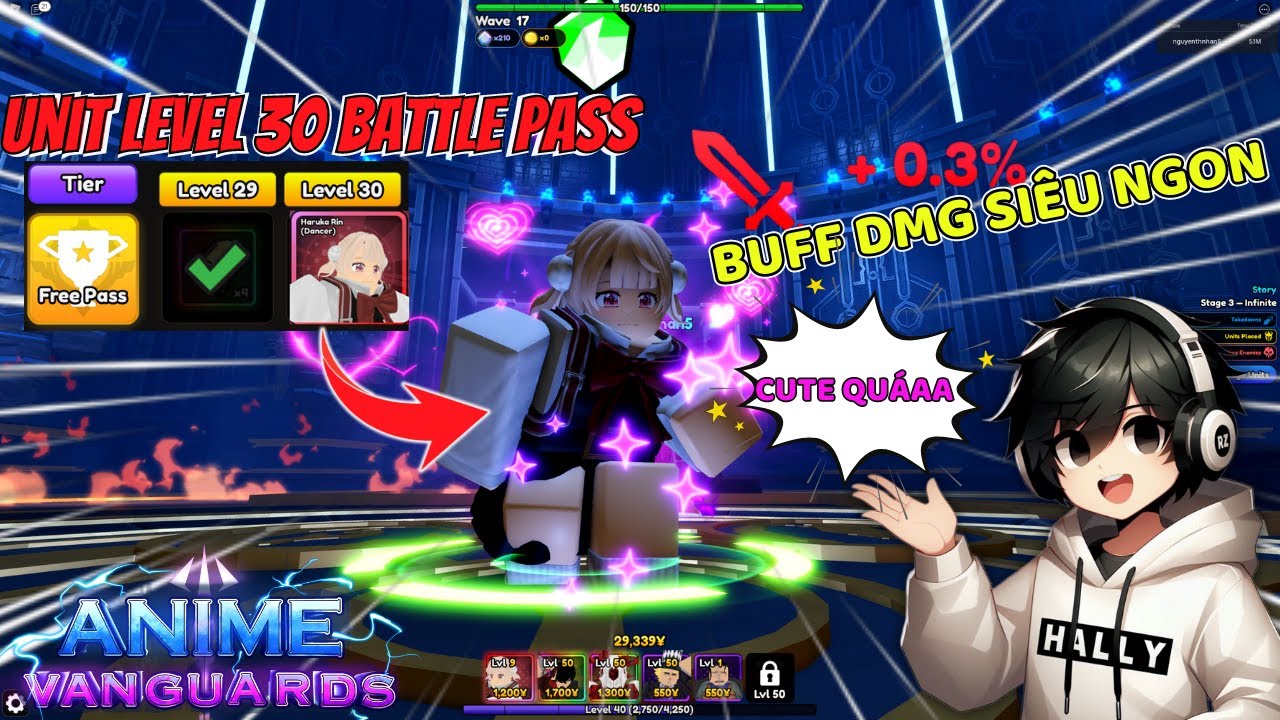 Unit Miễn Phí Những Siêu Ngon ( Haruka Rin Evo ) Buff Dmg, Tầm Đánh ...