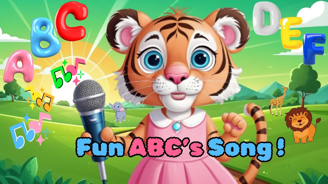 ABC Alphabet Song with Tilly the Tiger! 🐯 Sing, Dance & Learn Your ABCs ...