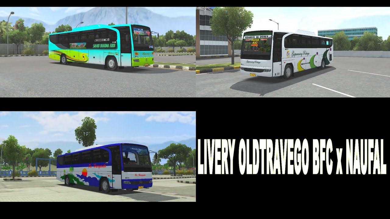 SHARE LIVERY MOD OLDTRAVEGO BFC x NAUFAL MOD $$$ - YouTube