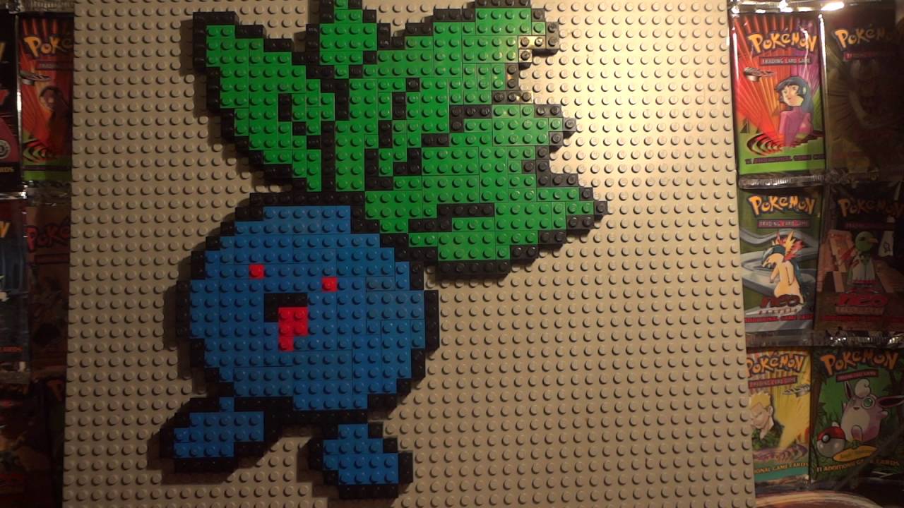 Pokemon Lego Pixel Build - Oddish - YouTube
