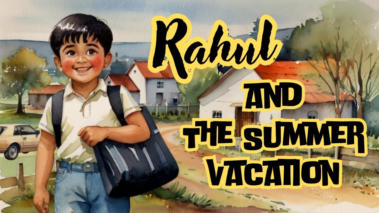 Summer Story for Kids | Rahul and the Summer Vacation | Short Story for ...