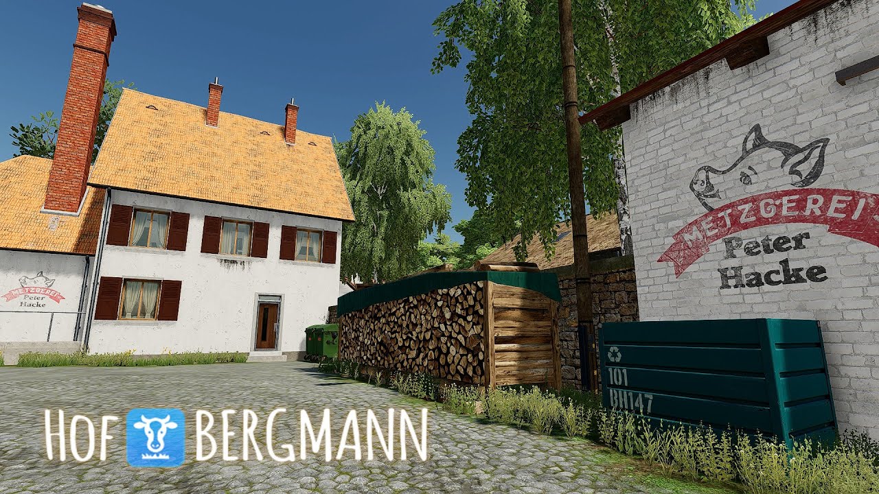 LS22 | HOF BERGMANN V1.1.0.0 #07 - Metzgerei und Molkerei - Farming ...
