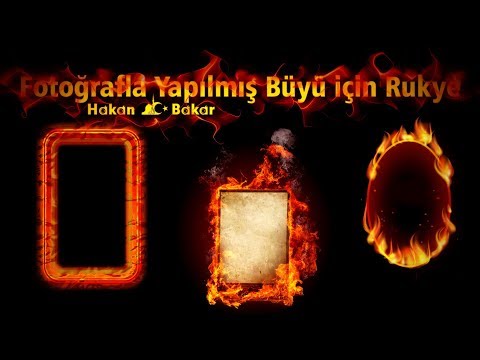 Fotoğrafla Yapılmış Büyü için Rukye