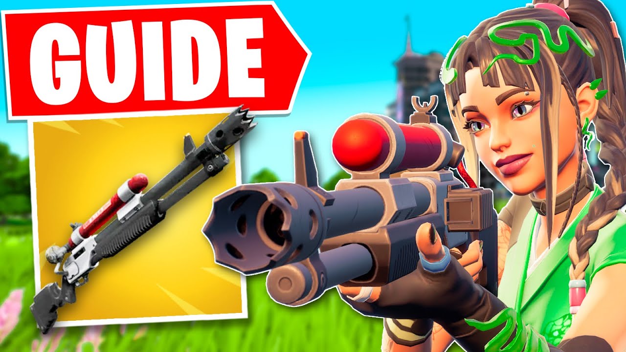 How to use *CHARGED SHOTGUN* in Fortnite - Fortnite Guide & Tips - YouTube