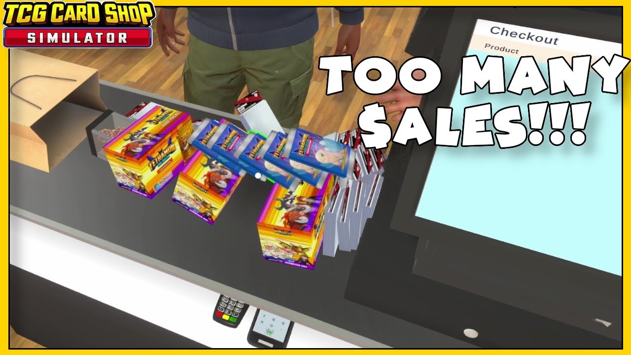 TCG Card Shop Simulator| WE NEED MORE CASH REGISTERS! - YouTube