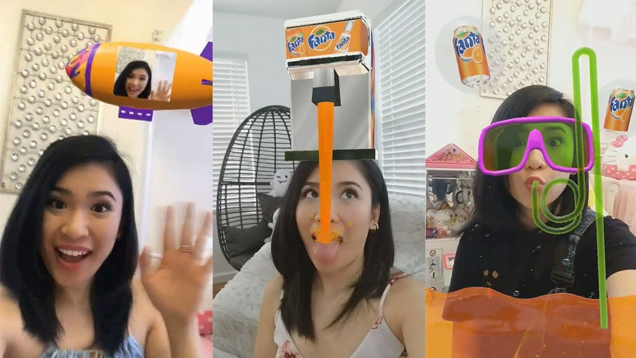 Fanta Snapchat Lenses - YouTube