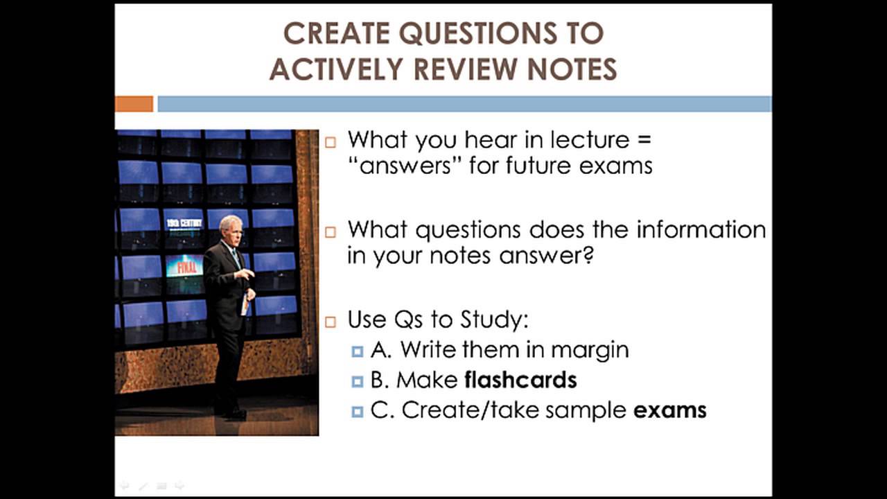 Reviewing Your Notes - YouTube