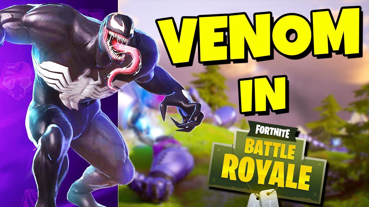 VENOM in FORTNITE ! - Fortnite Battle Royale ( Venom Skin Gameplay ...