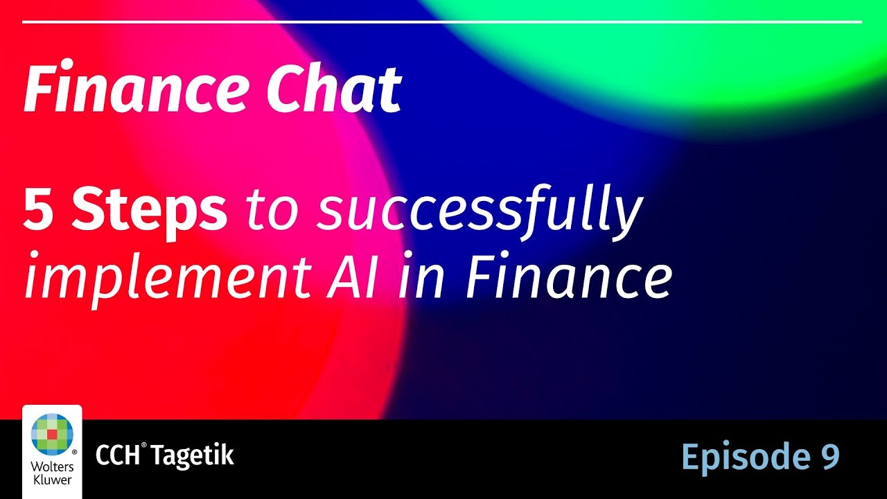 Finance chat | 5 steps to successfully implement AI in Finance - YouTube