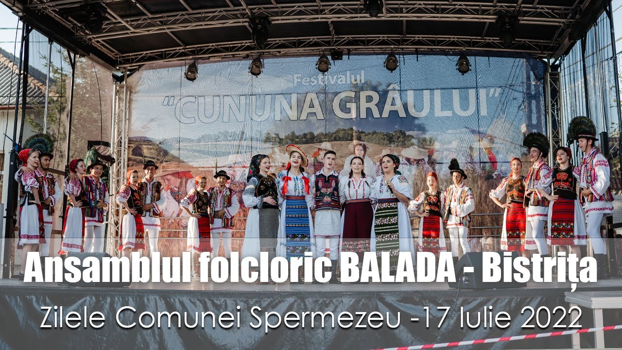 Ansamblul Folcloric BALADA - Bistrița - YouTube