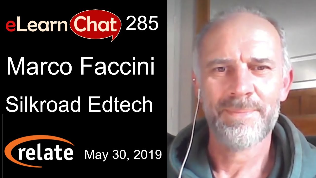 eLearnChat 285: Marco Faccini (Silkroad Edtech) on Virtual Reality in ...