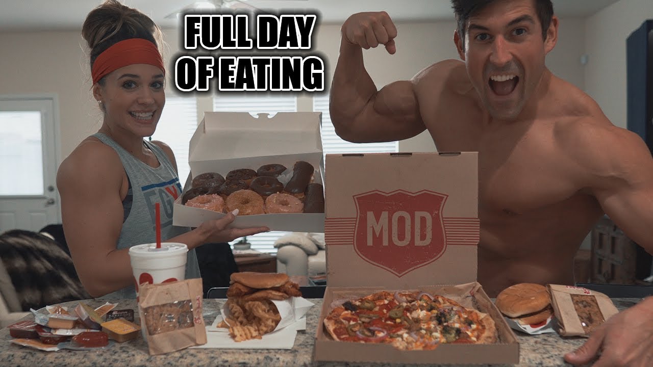 Full Day of Eating - Cheat Day - Eat Whatever We Want Day - Over 10,000 ...