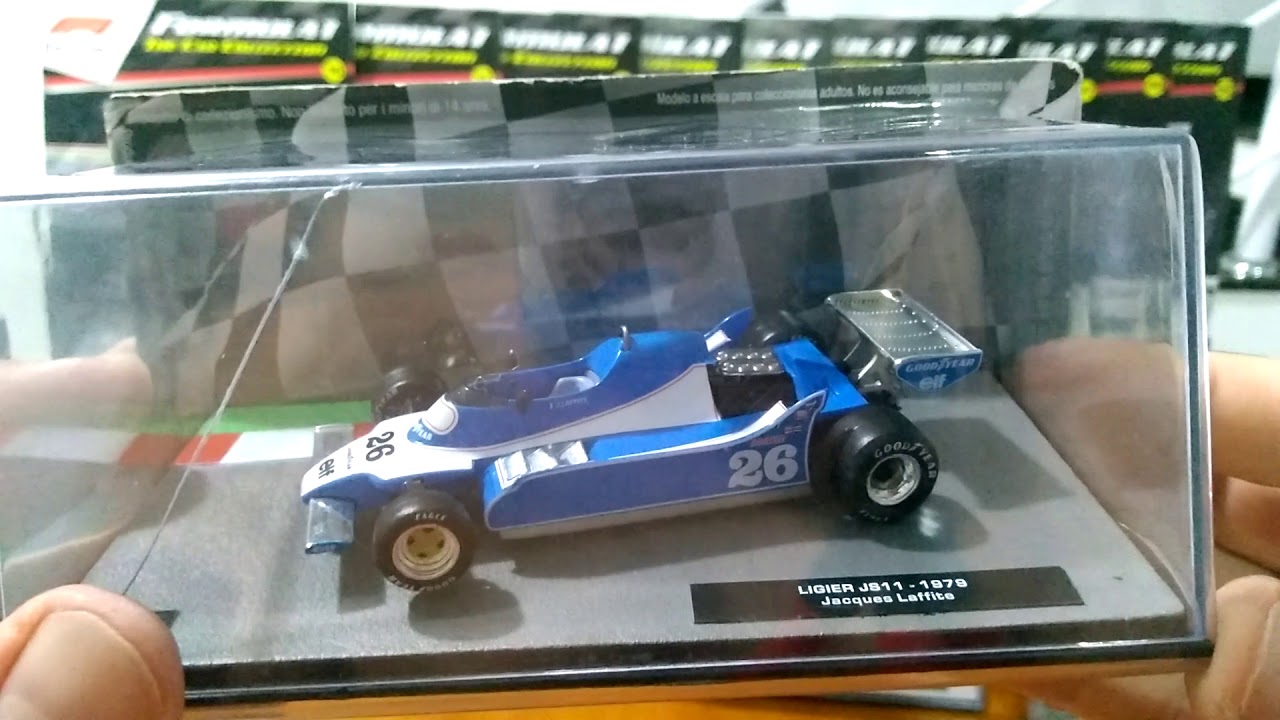 Coleção Formula 1 - The Car Collection (Janeiro/2019) Argentina - YouTube