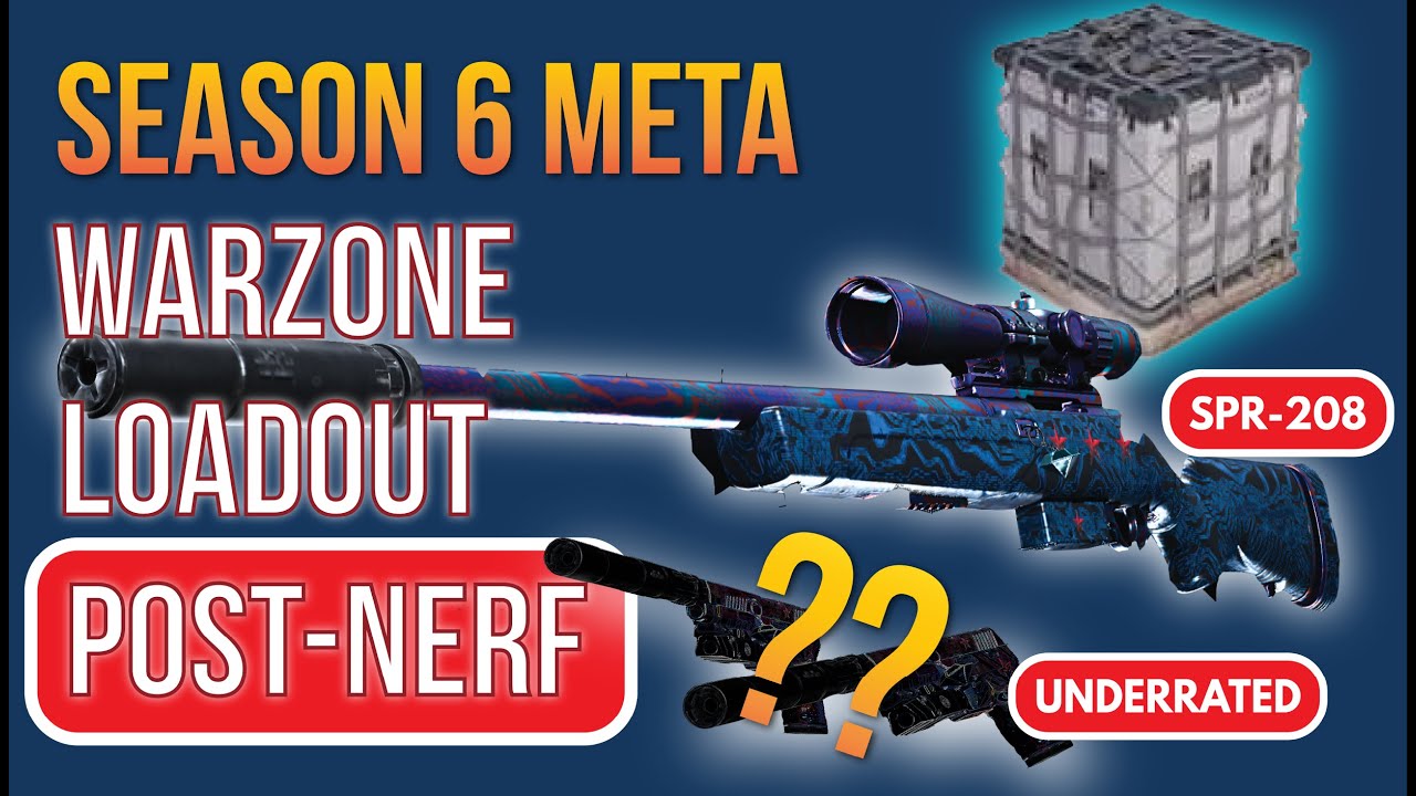 BEST UNDERRATED SEASON 6 WARZONE LOADOUT: M19 + SPR208 (meta build POST ...