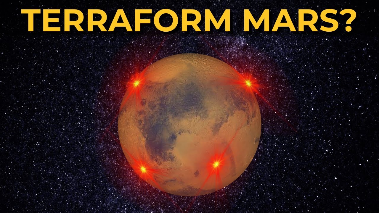 How Can We Use Lasers To Terraform Mars? - YouTube