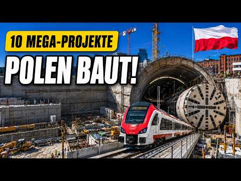 Polen baut, was Deutschland verschläft - 10 Mega-Projekte!