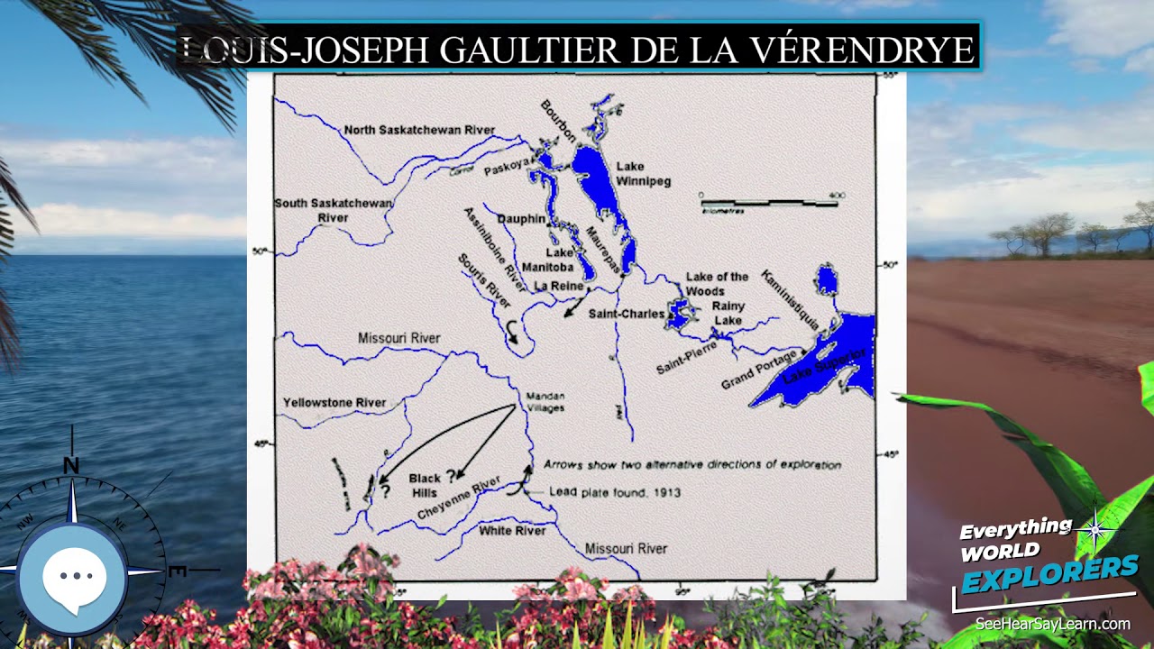 Louis Joseph Gaultier de La Vérendrye 🗺⛵️ WORLD EXPLORERS 🌎👩🏽‍🚀 - YouTube