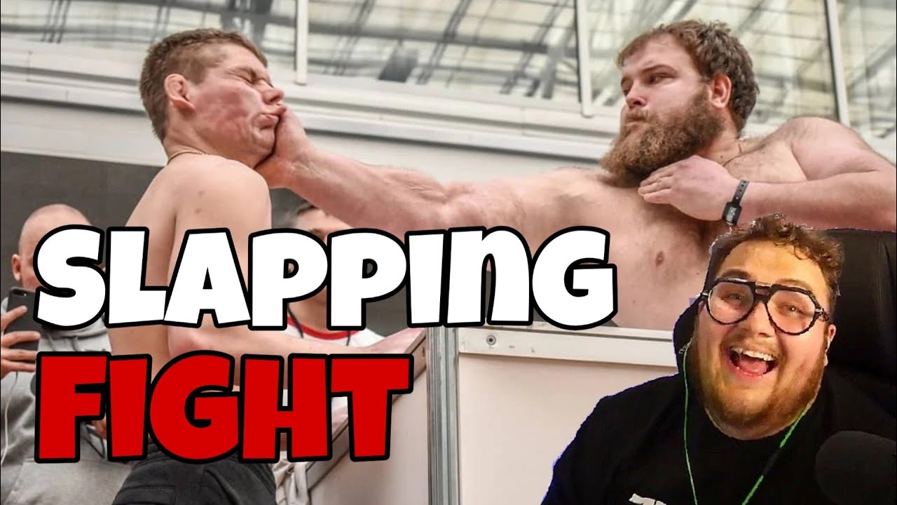 Reakce na SLAPPING FIGHT 💪 - YouTube