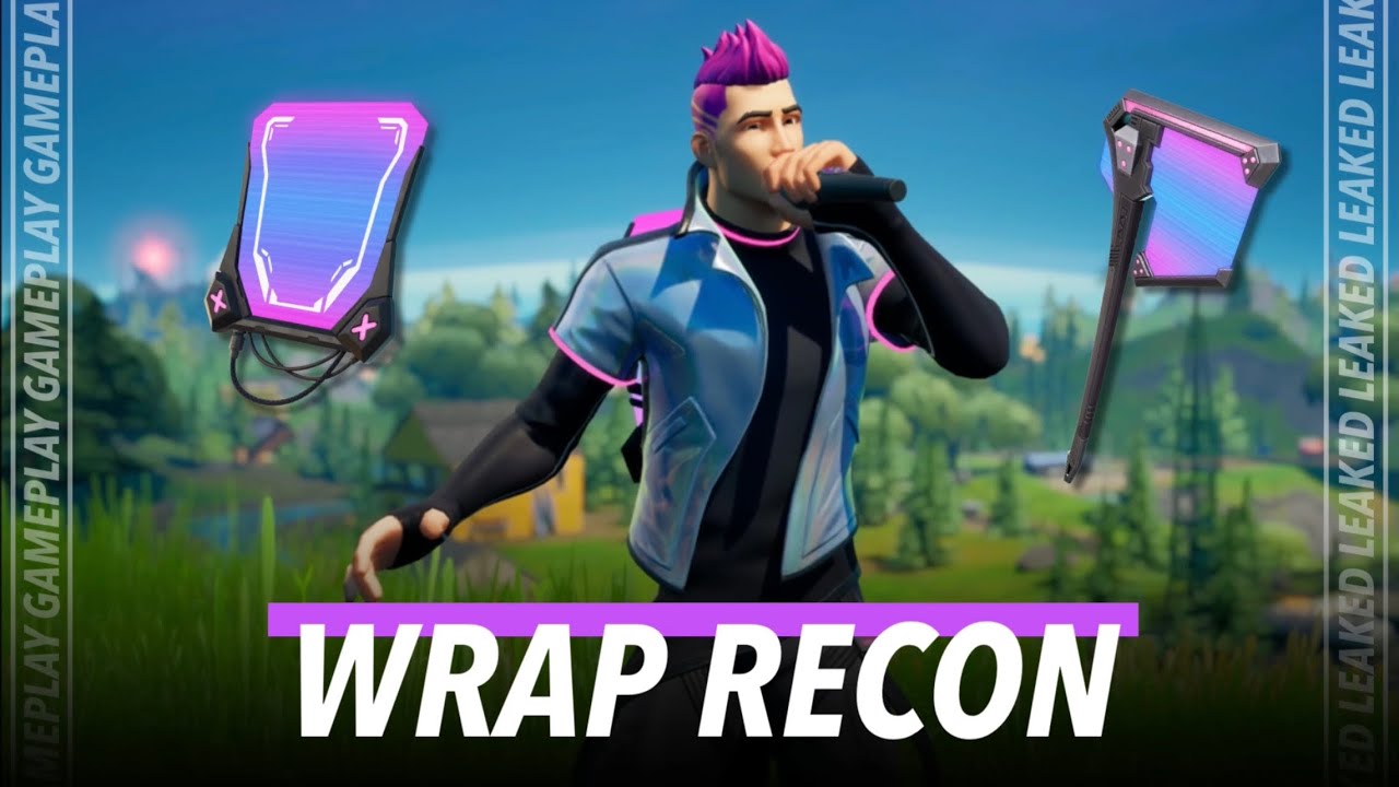 LEAKED “WRAP RECON” SKIN GAMEPLAY!!! (WRAP SKIN) - Fortnite Battle ...