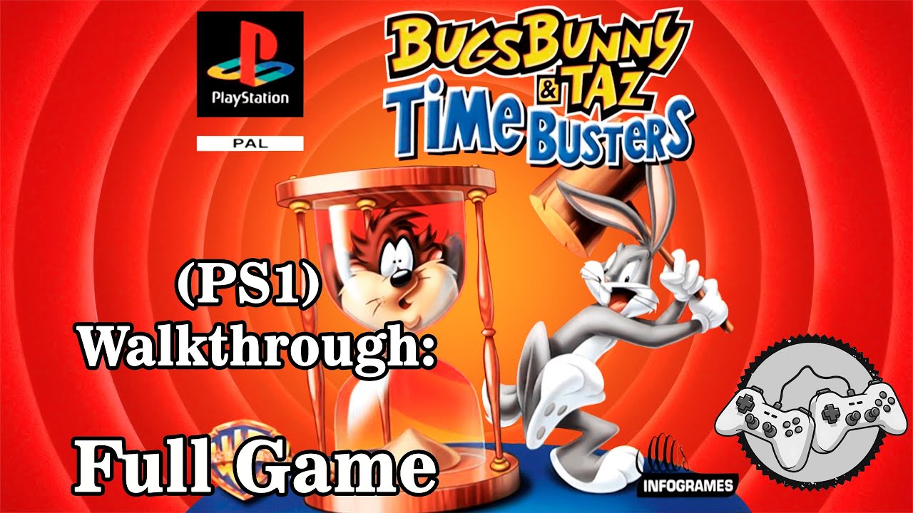 Bugs Bunny & Taz: Time Busters PS1 Walkthrough Full Game ( 𝐐𝐮𝐚𝐝 𝐇𝐃 𝟔𝟎 ...