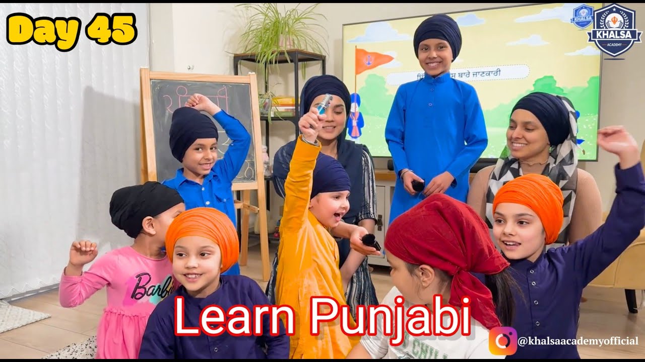 Learn Punjabi Day 45 I Khalsa Academy I Punjabi Classes I Learn punjabi ...