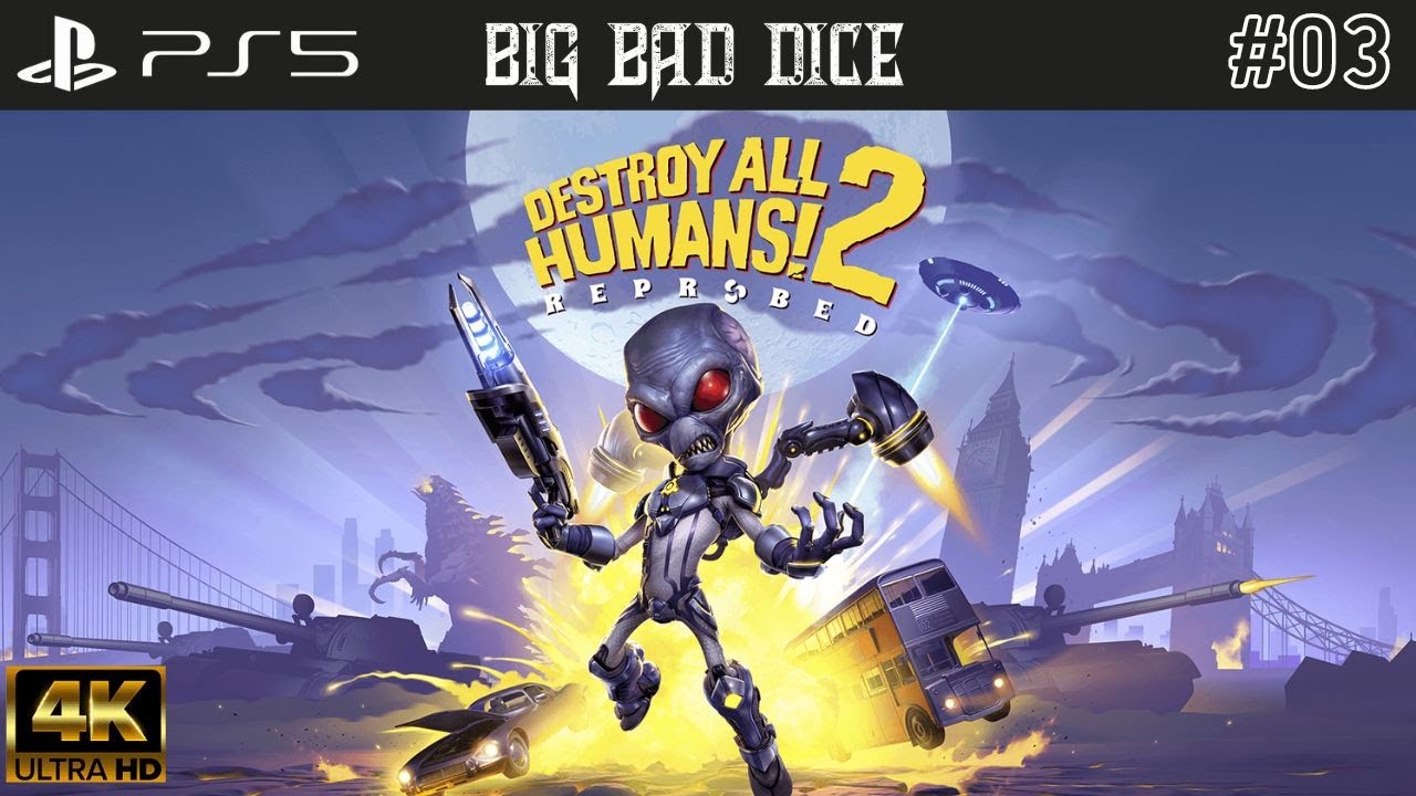 Kim jest Arkvoodle? - Destroy all Humans 2: Reprobed Remaster #03 - YouTube