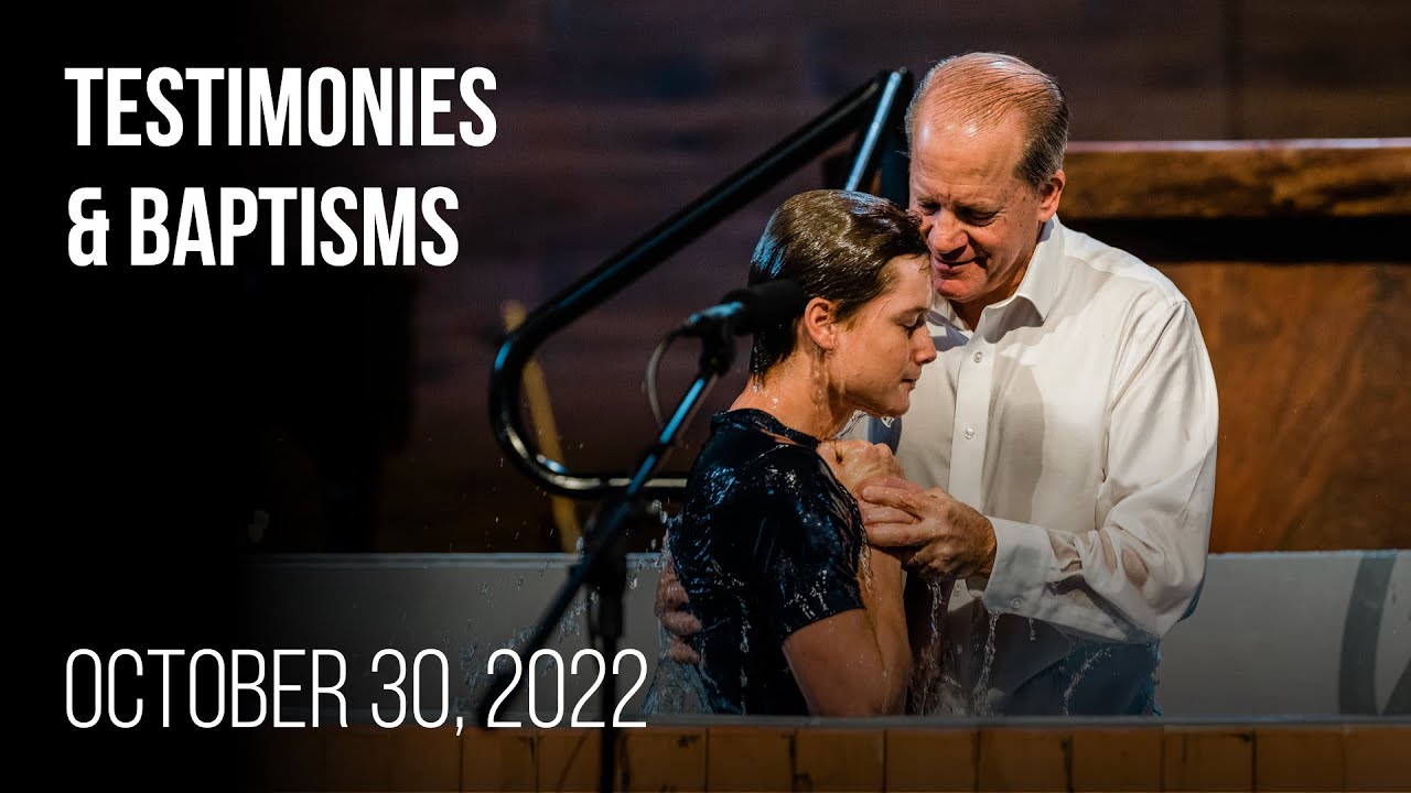 Testimonies & Baptisms - YouTube