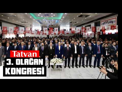 Genel Başkanımız Dr. Fatih Erbakan'ın Tatvan 3. Olağan Kongre konuşması.