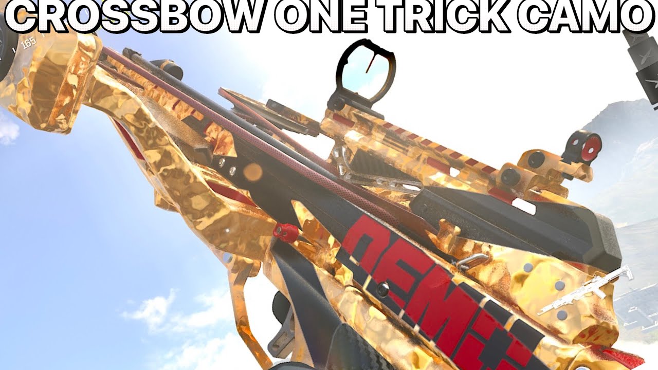 150.000 XP WEAPON PRESTIGE UNLOCKING ONE TRICK CAMO ON THE CROSSBOW ...