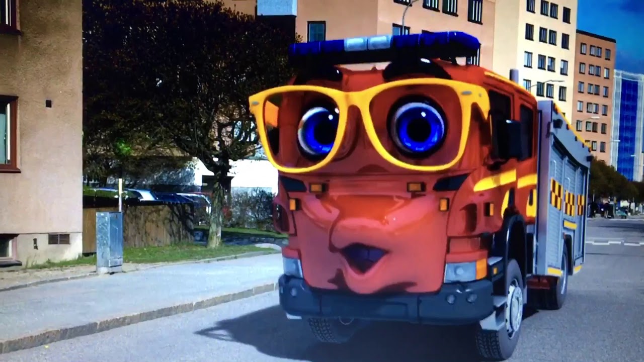 Bilakuten alla räddningsfordon - YouTube