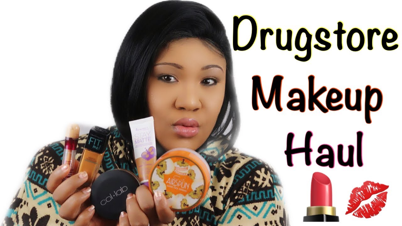 Drugs Store Makeup Haul|Affordable|Makeup Collection - YouTube