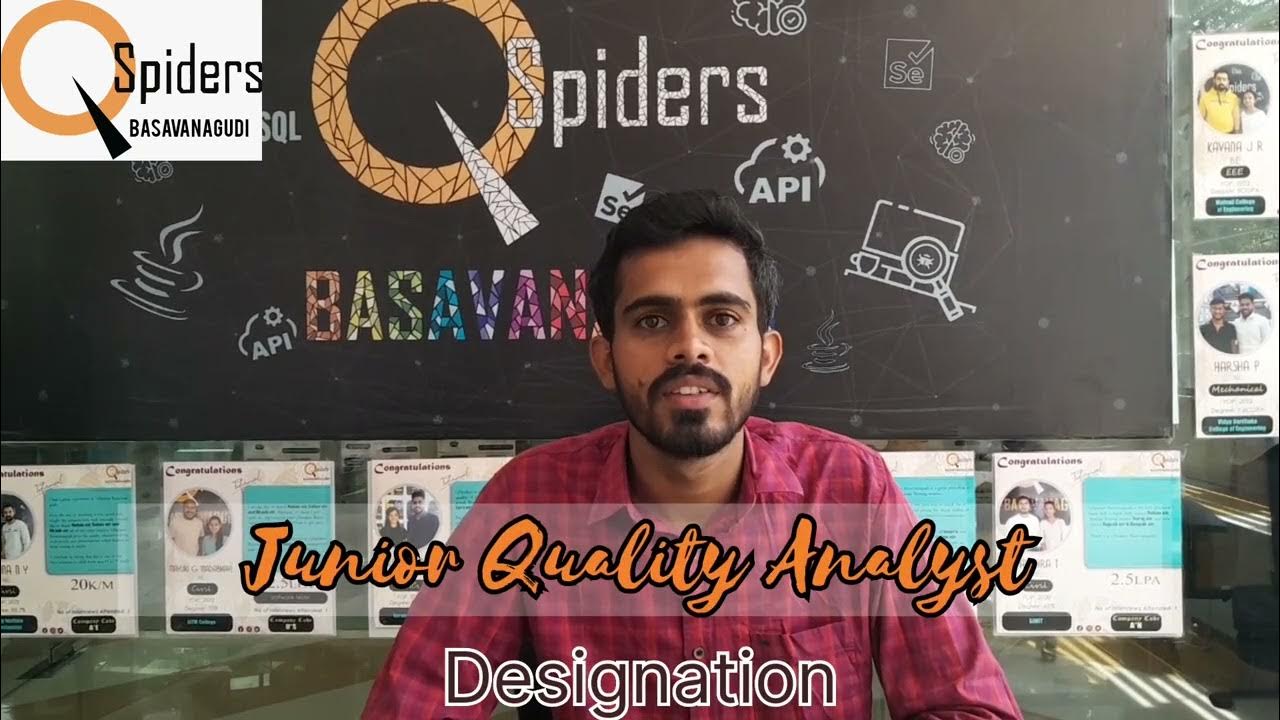 Get CERTIFIED and PLACED in top MNCs through QSpiders Basavanagudi ...