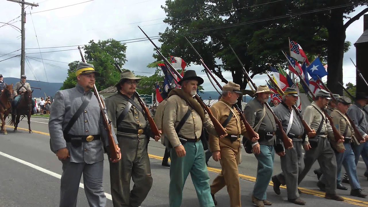Confederate Medal Of Honor parade - YouTube