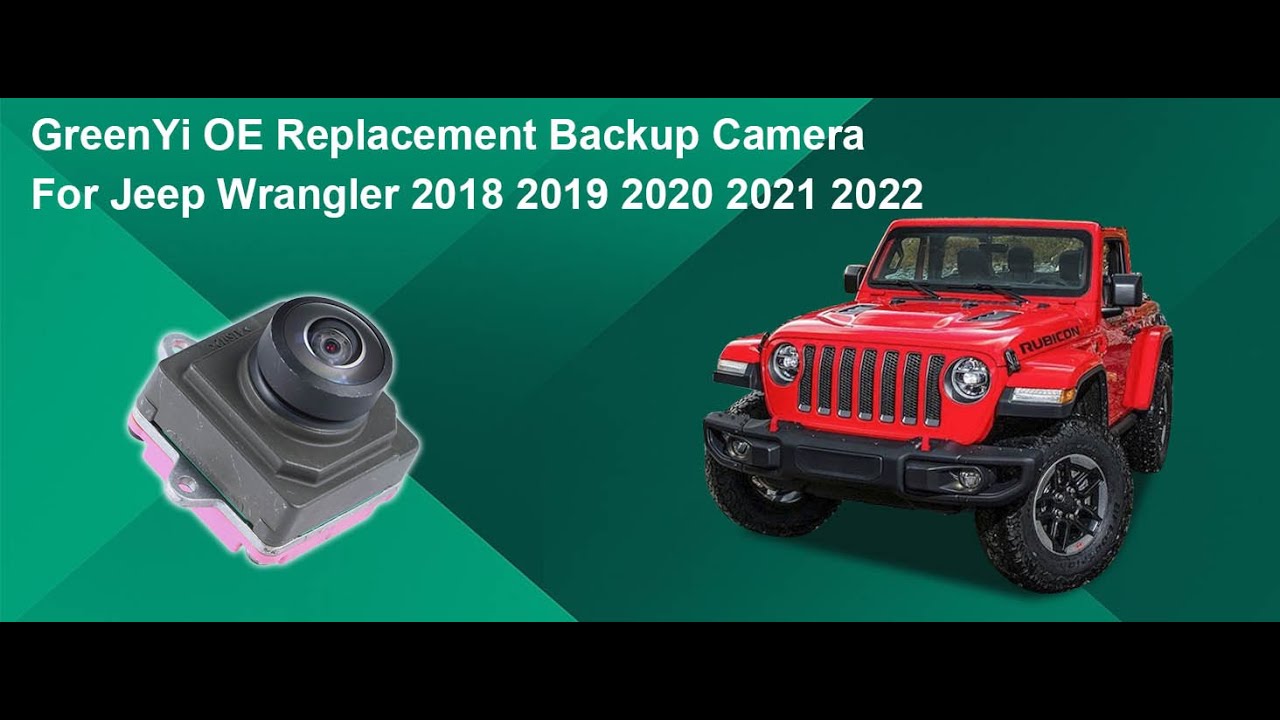 GreenYi OE Backup Camera (Part # 68452959AC) Fit for Jeep Wrangler ...