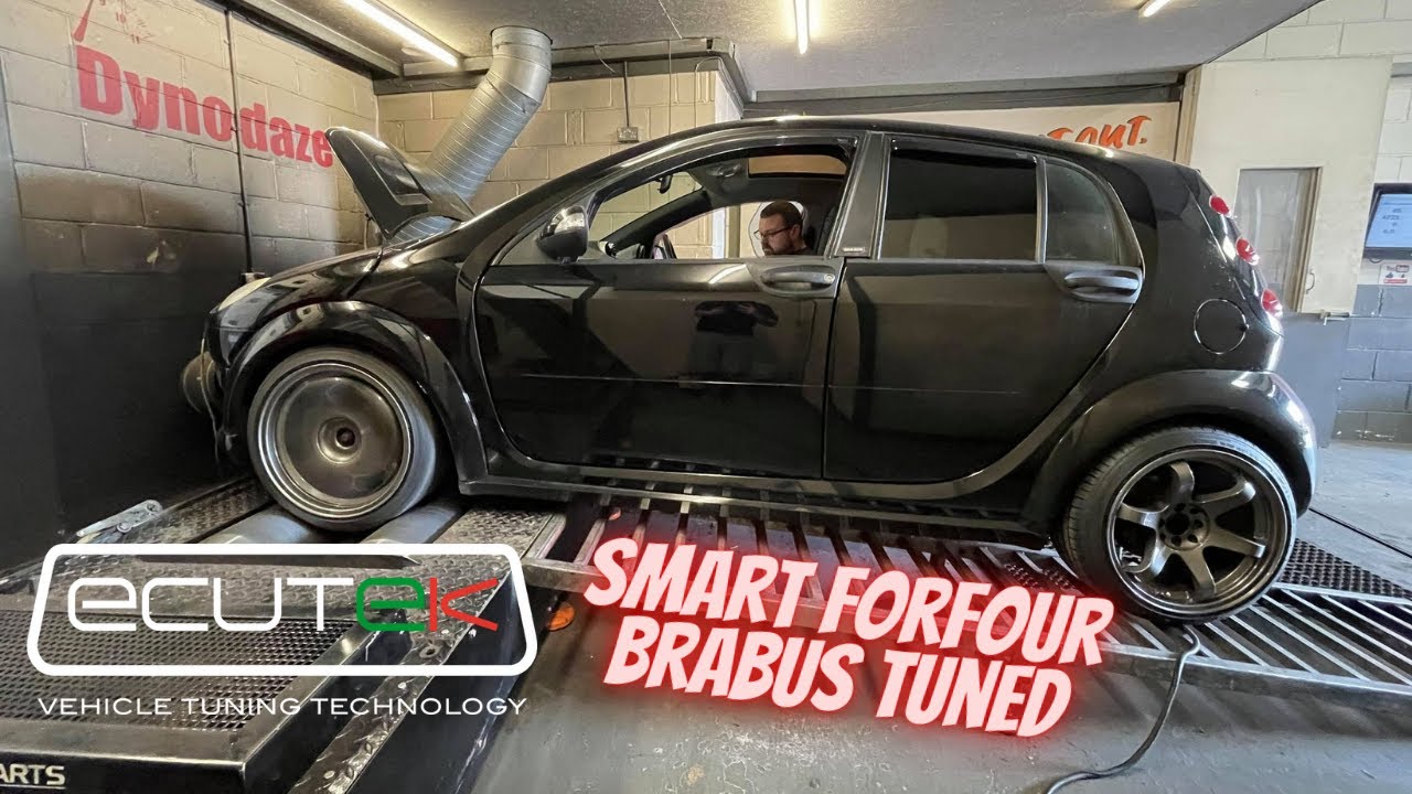 Smart Forfour Brabus 4g15T Fixed and Tuned - Hard Work - YouTube
