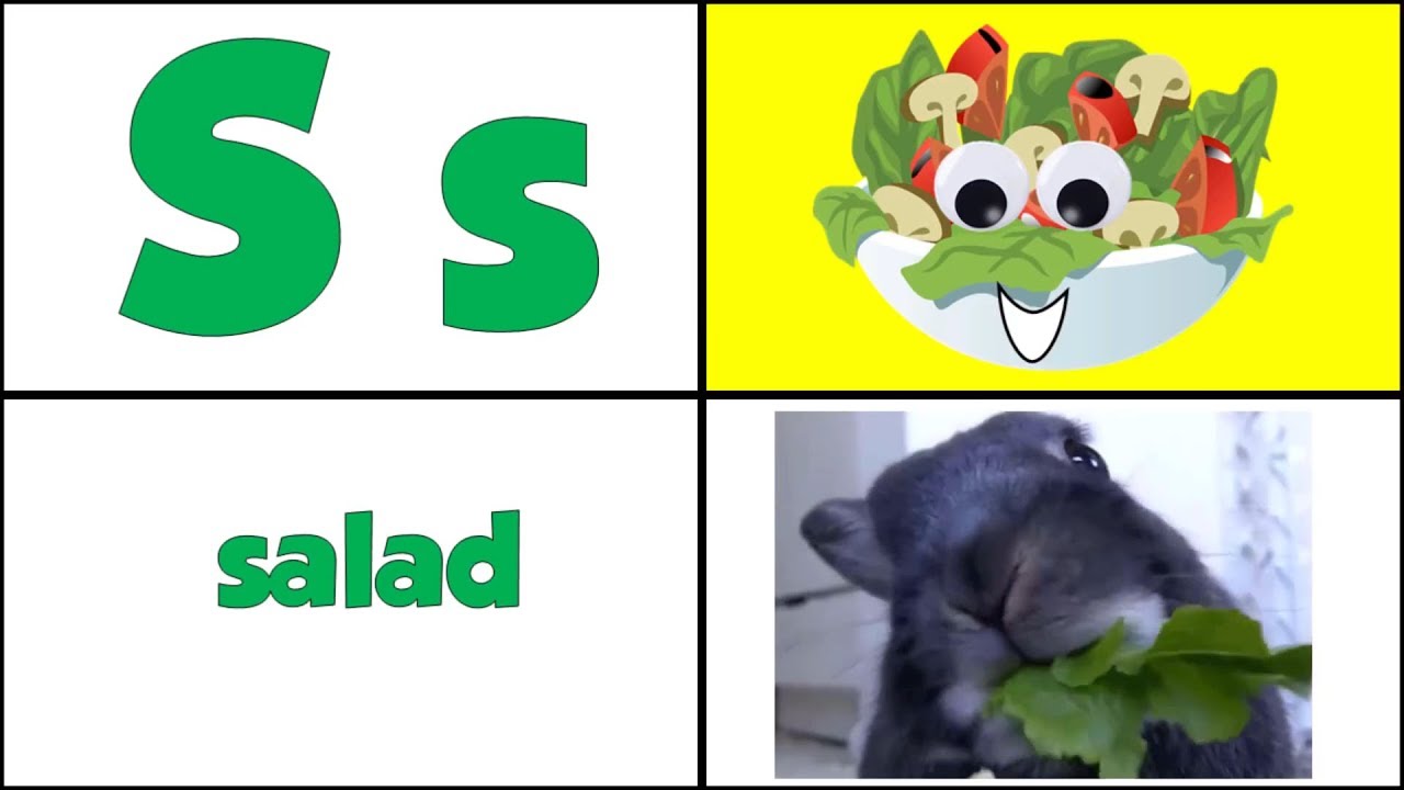 Phonics Food and Fruit Song | Kidzstation - YouTube