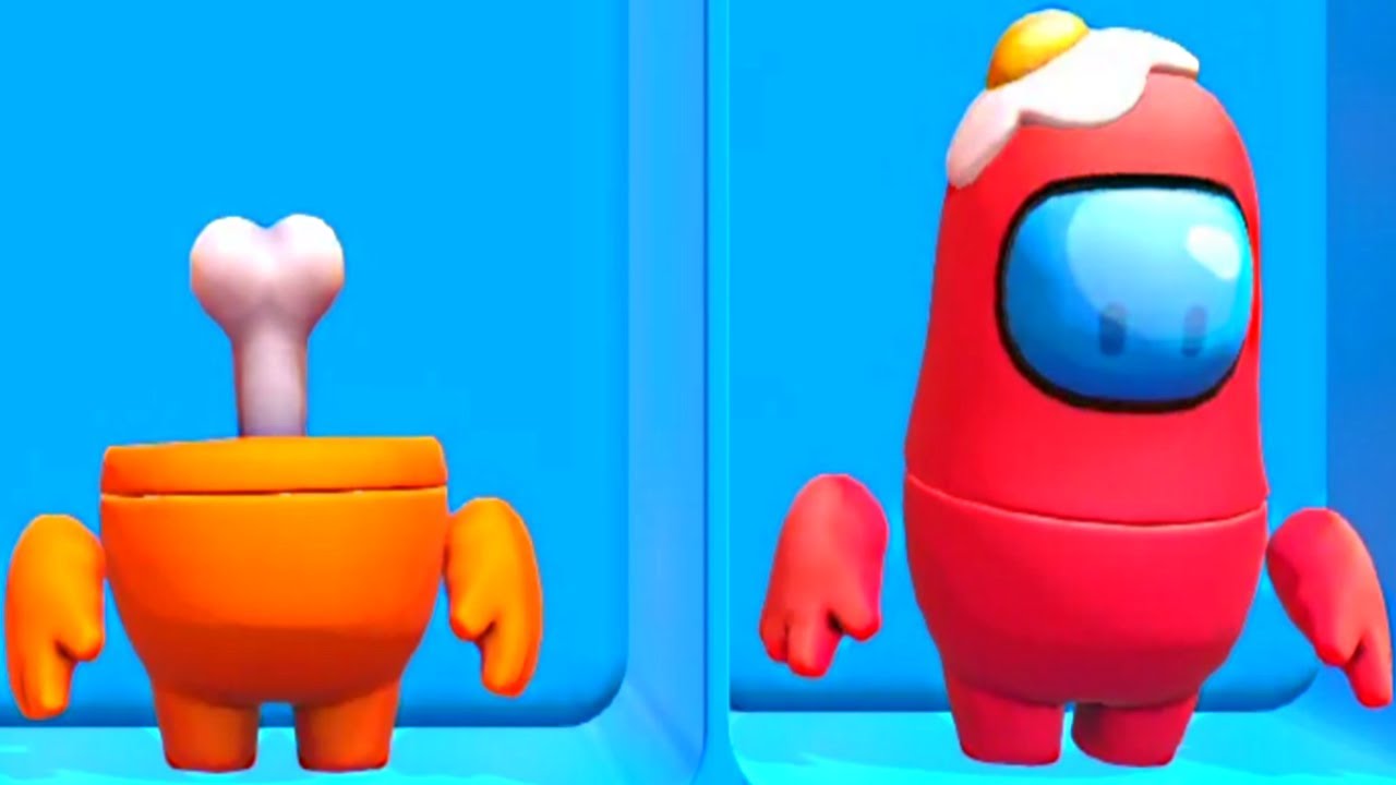 How To Be *SECRET* Among Us "Dead Bone" in Fall Guys! - YouTube