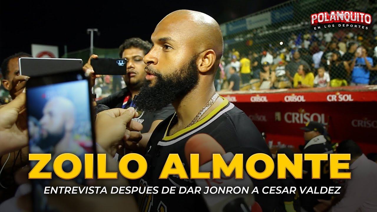Zoilo Almonte: Despues de dar Jonron a Cesar Valdez | Polanquito En Los ...