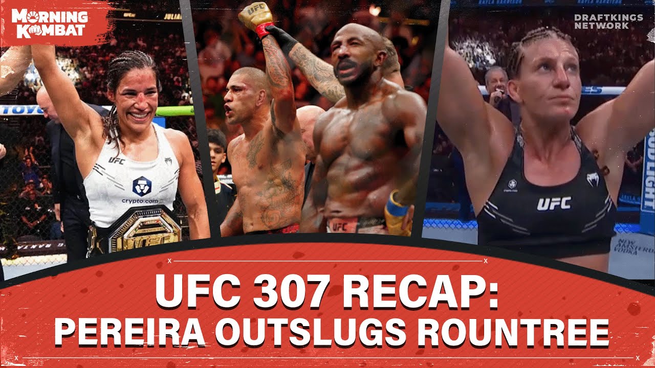 UFC 307 Recap: Pereira Outslugs Rountree, Pena Scores Win | Full ...
