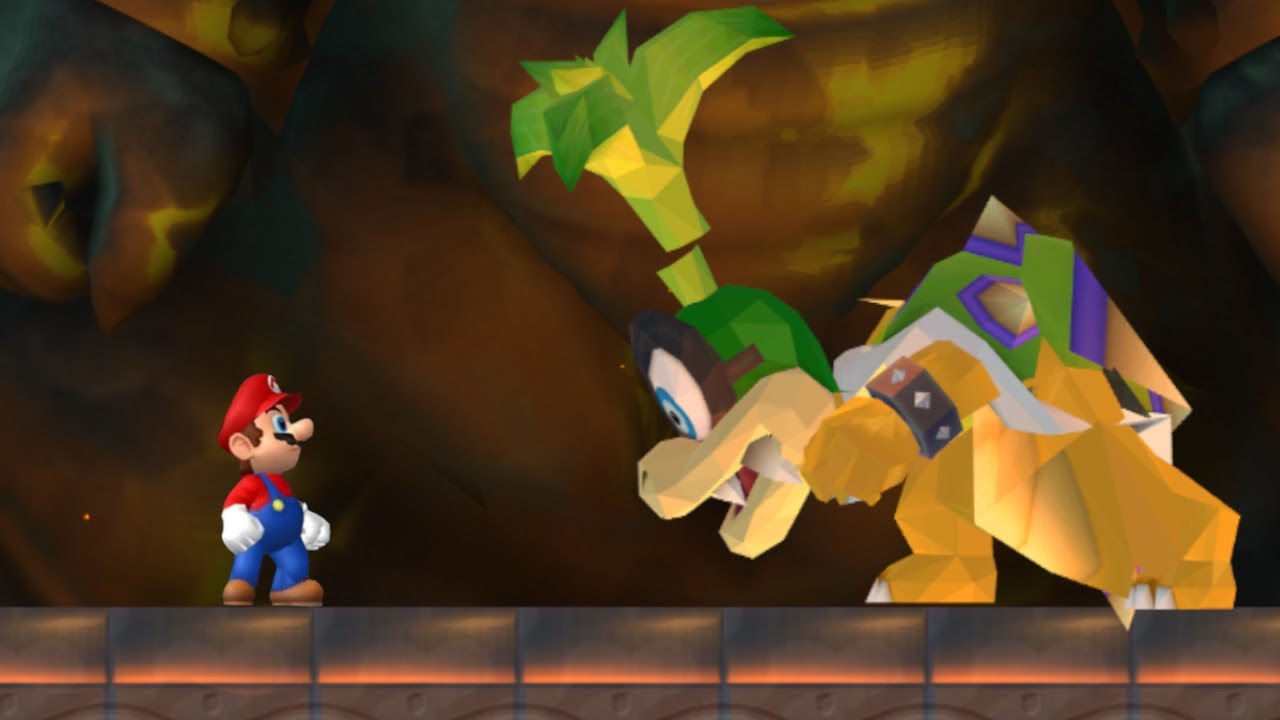 New Super Mario Bros. Wii - Final Boss Evil Iggy Koopa & Ending - YouTube