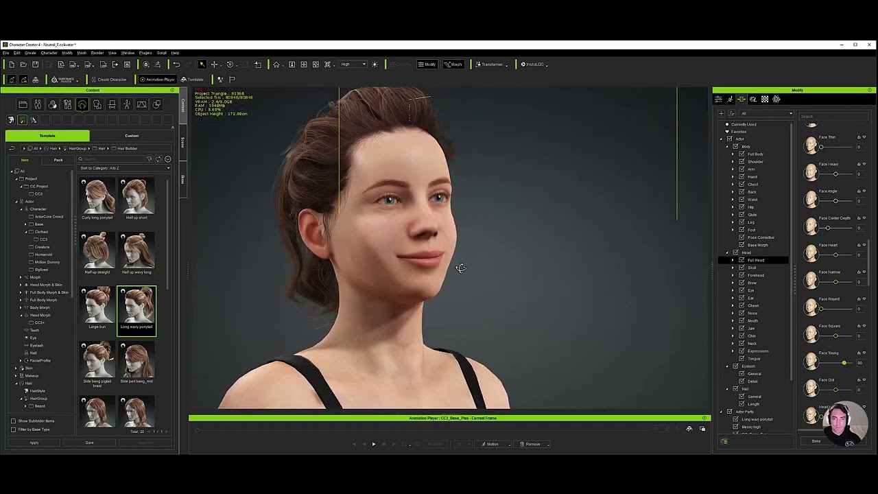 Game Dev Everyday Day 80: Character Creator Face - YouTube
