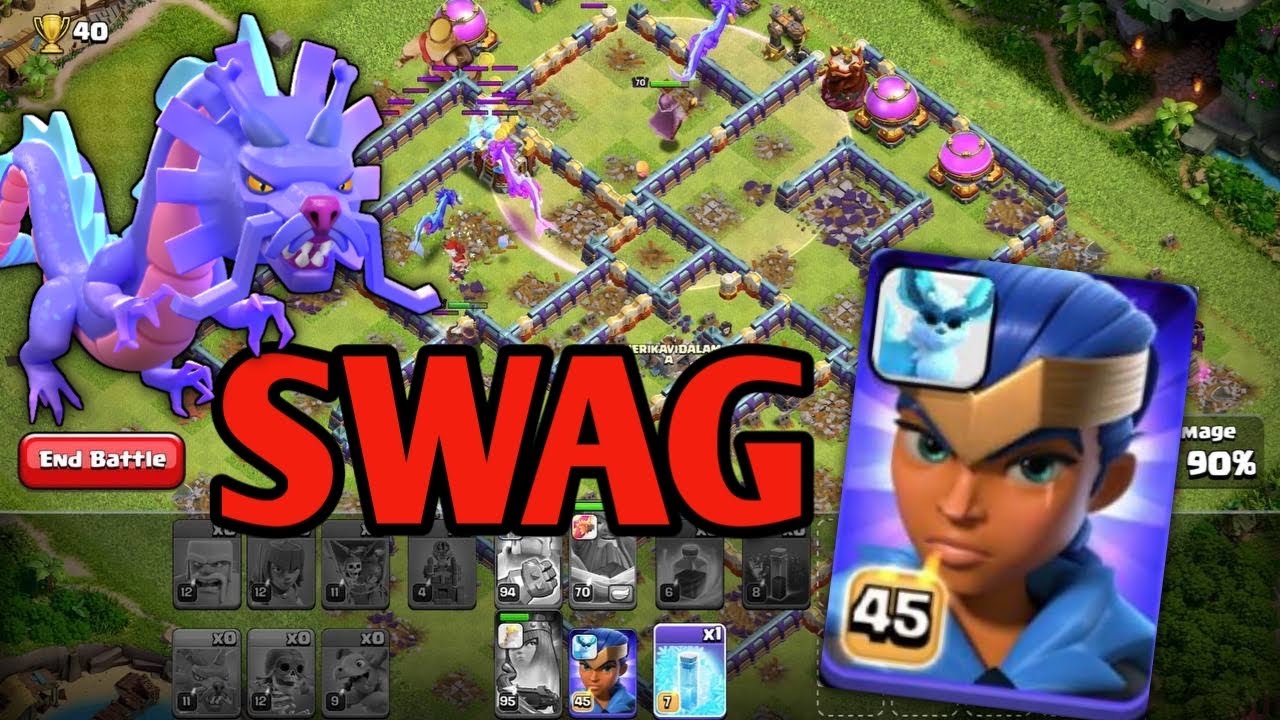 AZURE DRAGON Legend League Attacks | Legend league attacks Day 9 ...